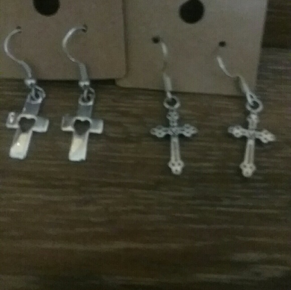 Jewelry | Cross Earring Collection | Poshmark